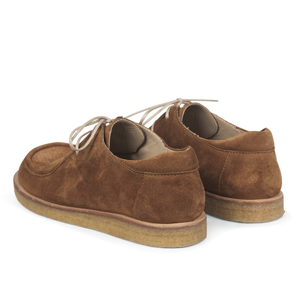 Angulus Snørre Sko Cognac 1611-101-