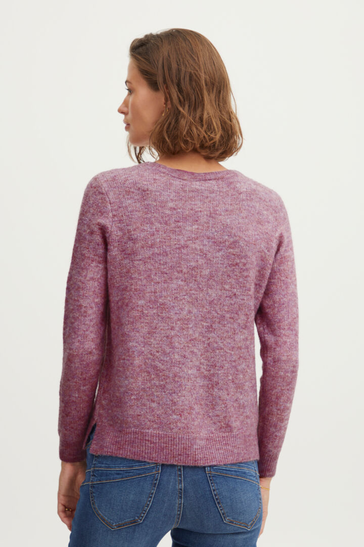 Fransa Sandy Pullover Rose-