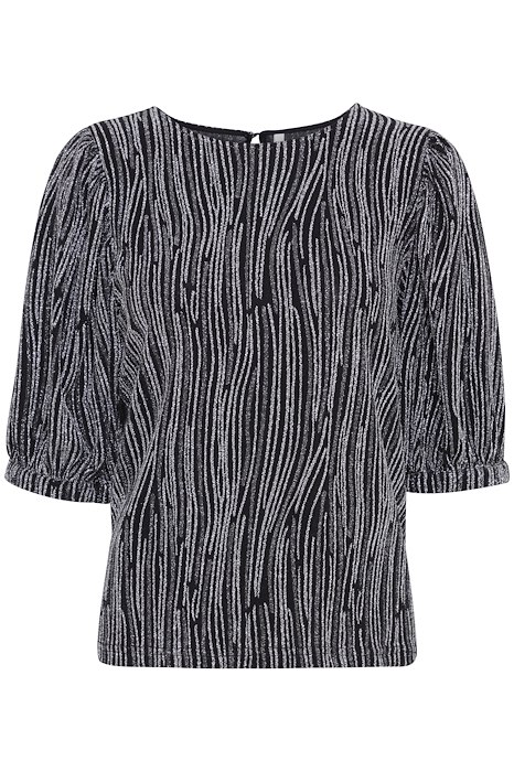 Pulz Malia Blouse Silver Glitter-