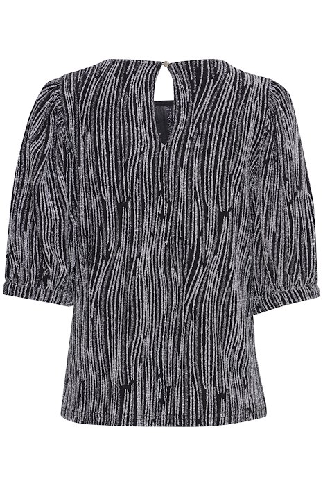 Pulz Malia Blouse Silver Glitter-