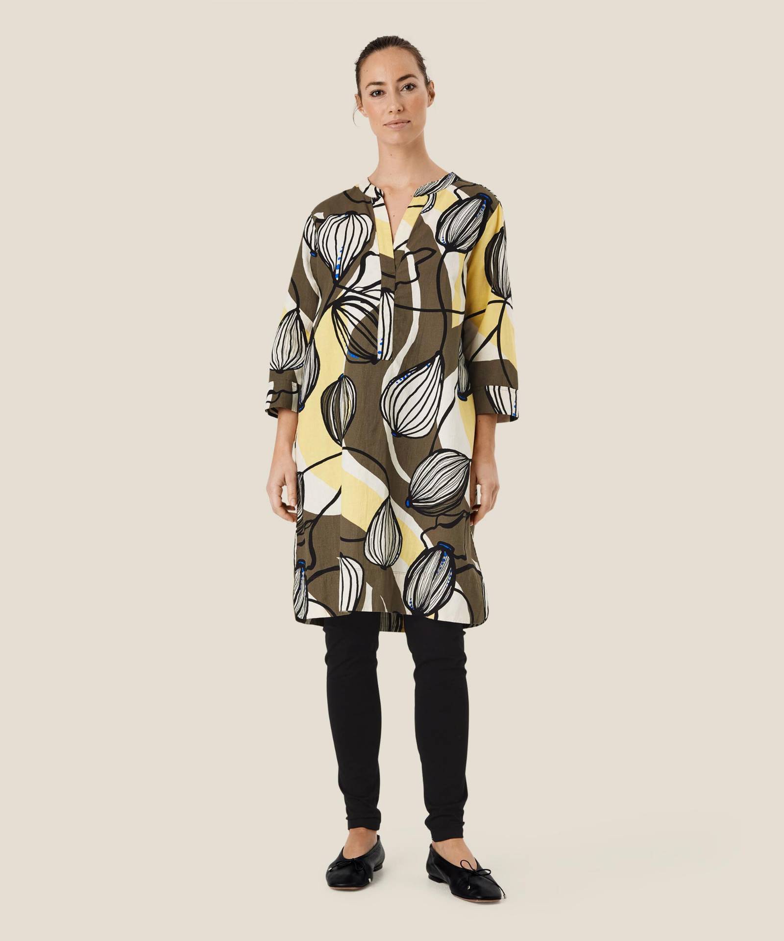 Masai Nokolo Dress Mocca Print