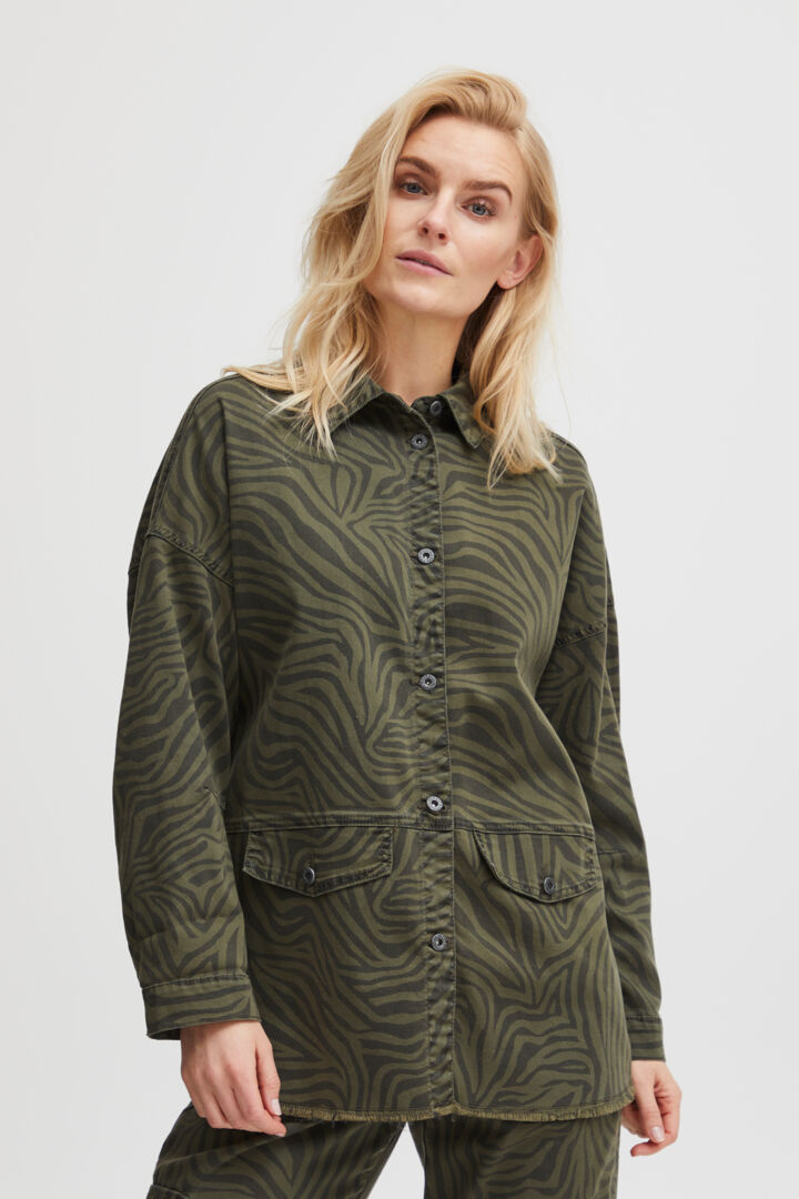 Pulz Angela Jacket Army 50207329-