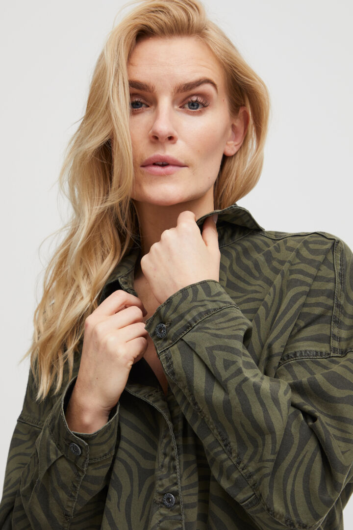 Pulz Angela Jacket Army 50207329-