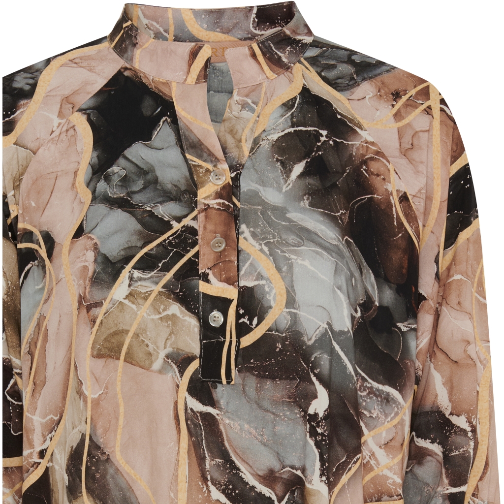 Marta Eva Dress Rosa Multi Print-