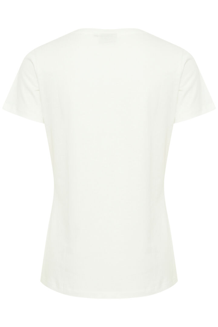 Fransa Juna Tee White Mix-