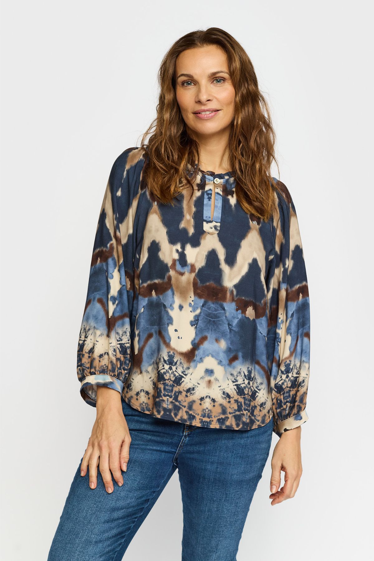 2-Biz Skjorte Miri Blue M-