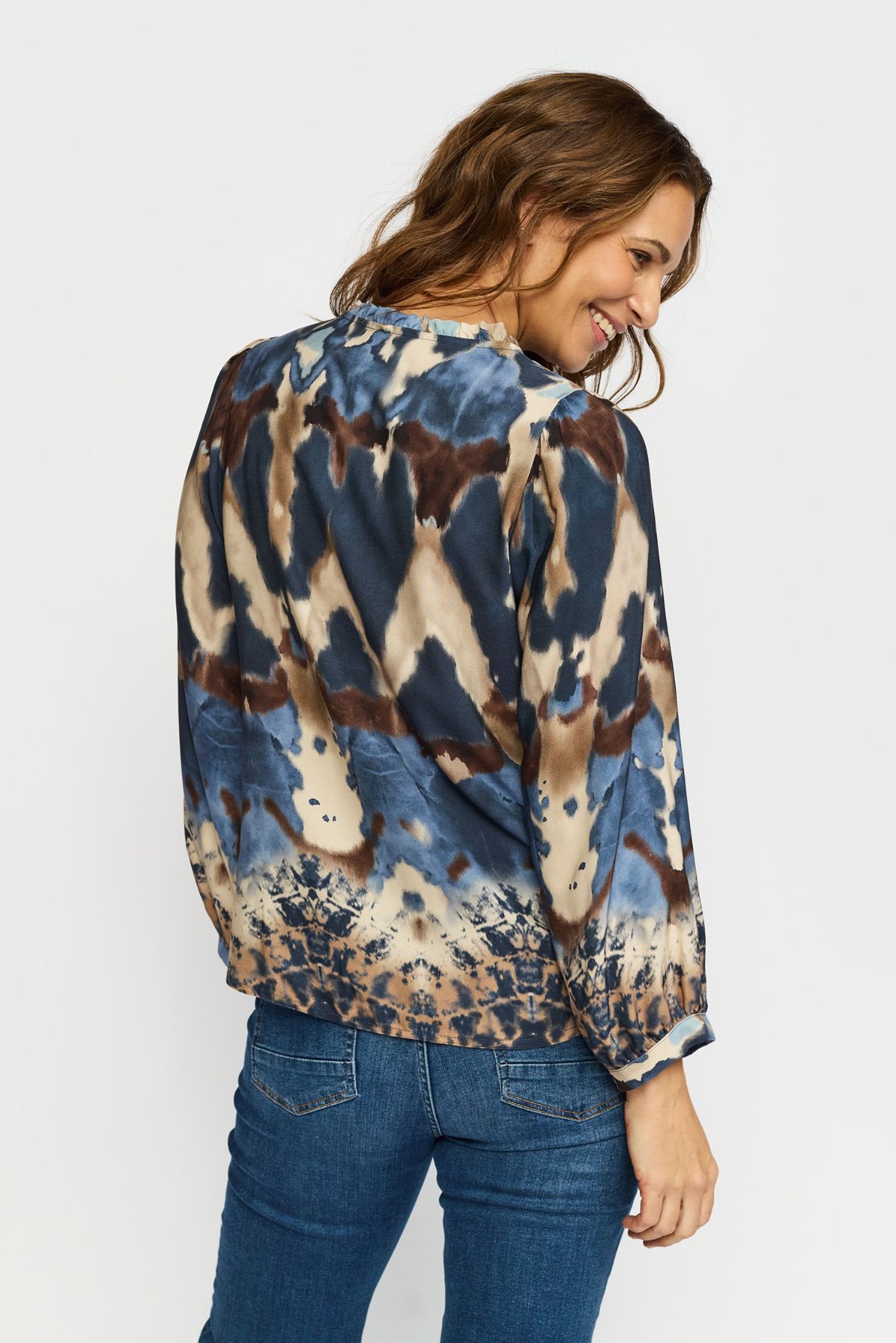 2-Biz Skjorte Miri Blue M-