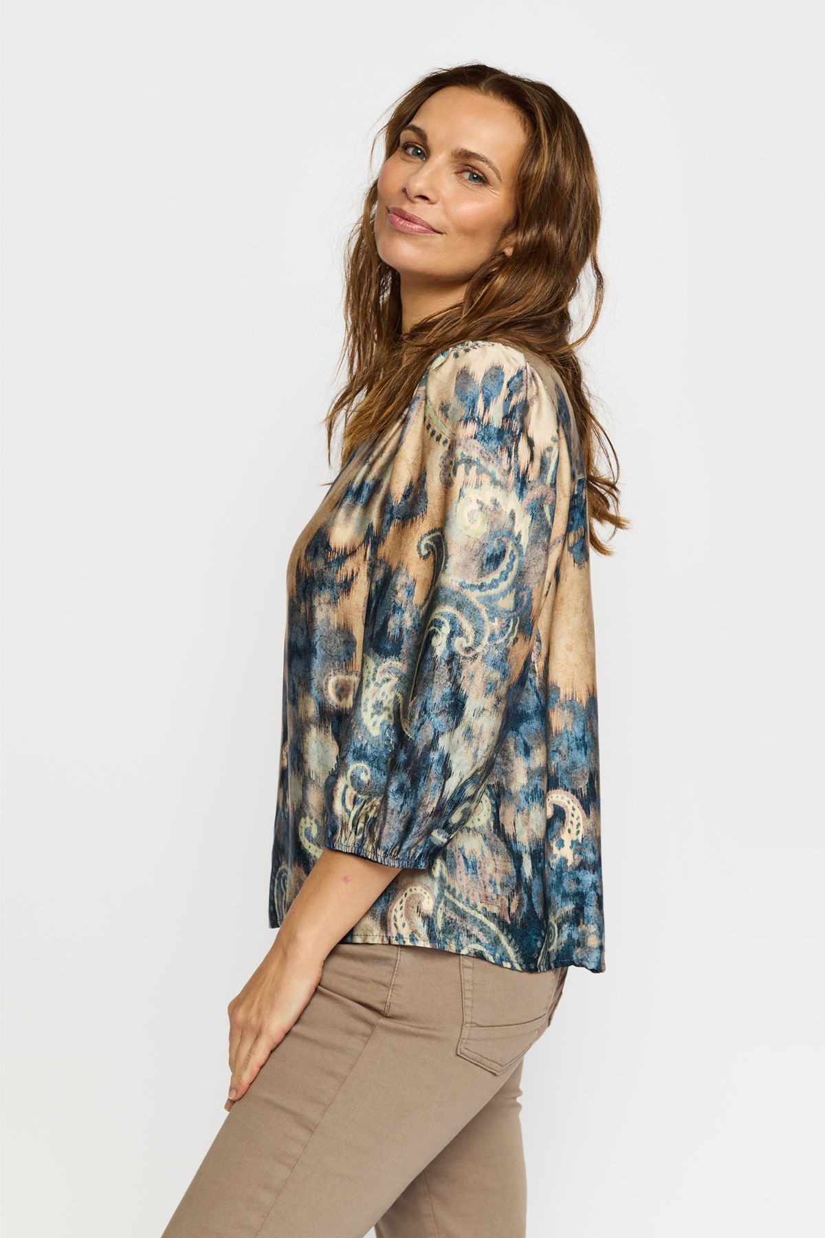 2-Biz Skjorte Amina Blue